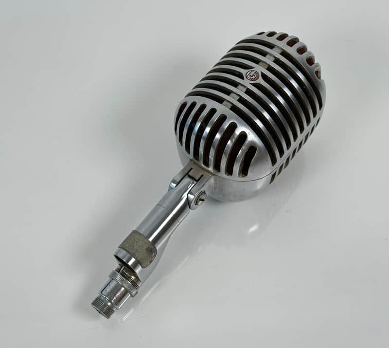 Vintage Shure Fatboy 55B Microphone | Reverb