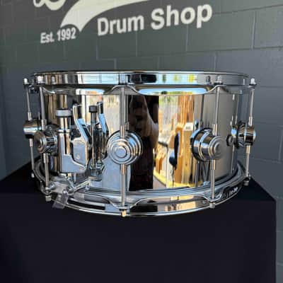 ~RARE!~ Early DW Collector's Cast Steel 6.5x14 Snare Drum | Reverb