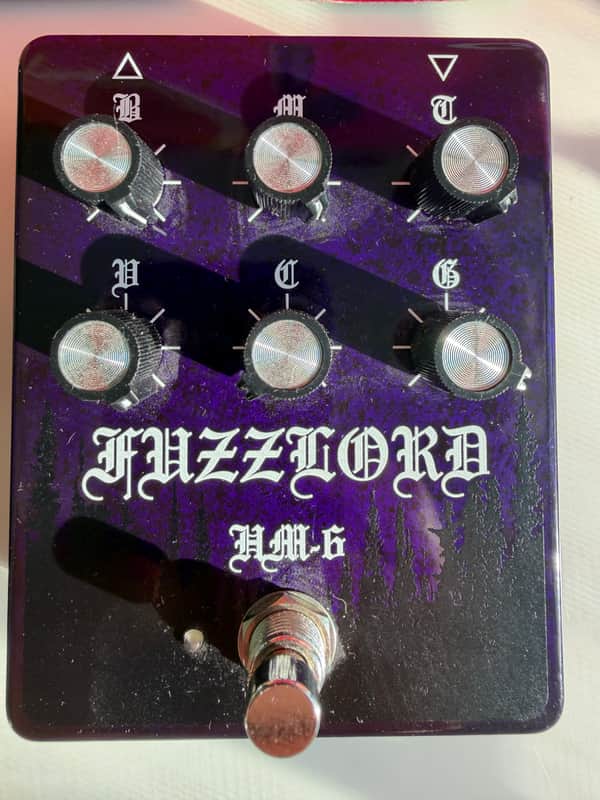 FuzzLord HM-6 2020s - Purple/black splatter | Reverb