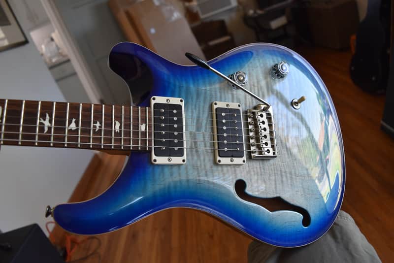 PRS CE 24 Semi-Hollow, 2019, Lightweight, Factory soft case | Reverb