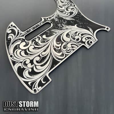 Telecaster Pickguard and Toggle Control Plate in Silver | Reverb