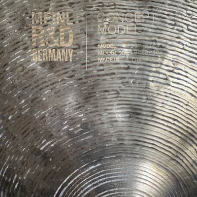 Meinl R&D Concepts 20” Monophonic Ride 2020- | Reverb
