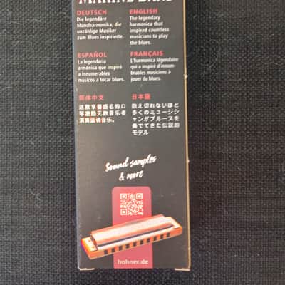 Hohner Marine Band 1896 A-Major Harmonica | Reverb