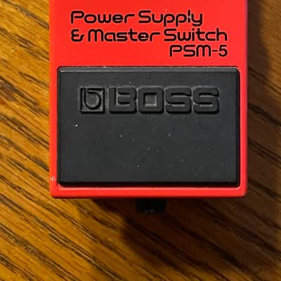 Boss PSM-5 Power Supply & Master Switch (Red Label) 1984 - | Reverb
