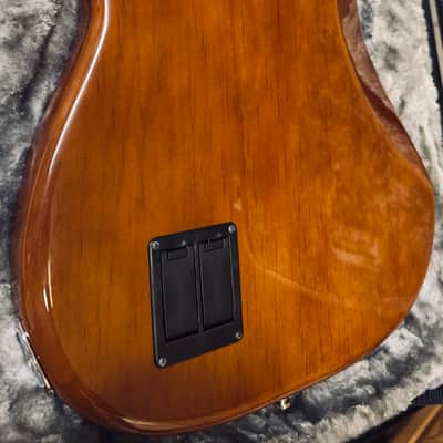 Fender Limited Ultra Precision Bass. Tiger Eye over Flamed | Reverb
