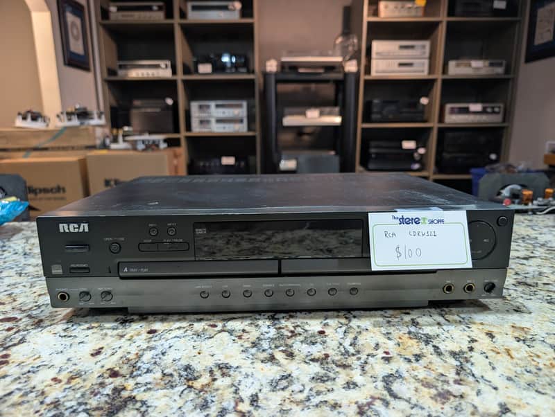 RCA CDRW121 - Black - USED #1 | Reverb