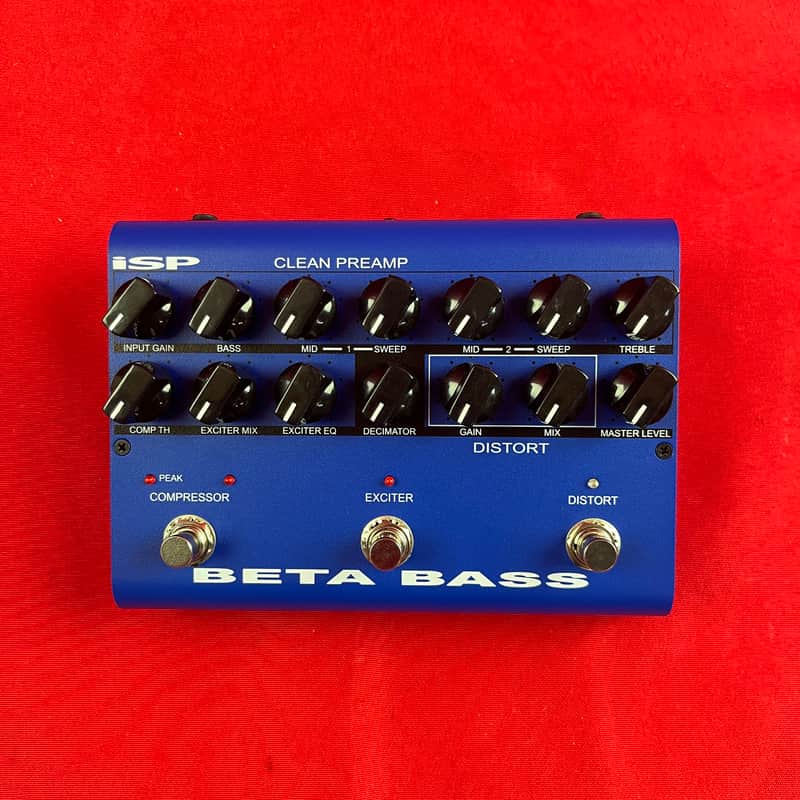 [USED] ISP Technologies Beta Bass Preamp | Reverb