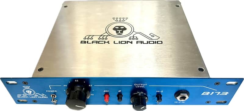Black Lion Audio B173 Preamp 2010s - Blue | Reverb