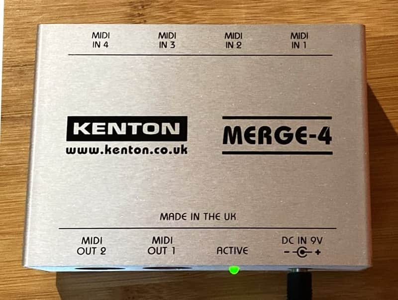 Kenton MERGE-4 MIDI Merger – Excellent Condition | Reverb Australia