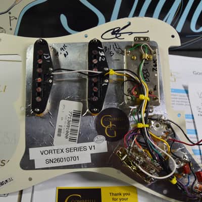 "TICKET TO RIDE" Fender FSR Loaded Stratocaster Pickguard Hot | Reverb