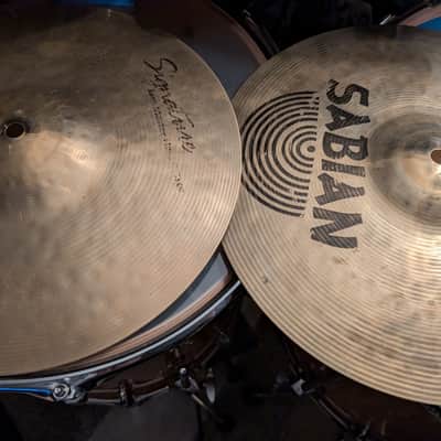 13" Sabian HH Signature Hi Hat Pair Cymbal Set Hats David | Reverb