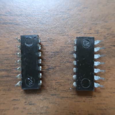 2 Vintage LM1488N Quad RS232 Line Driver Logic I.C.s Chips | Reverb