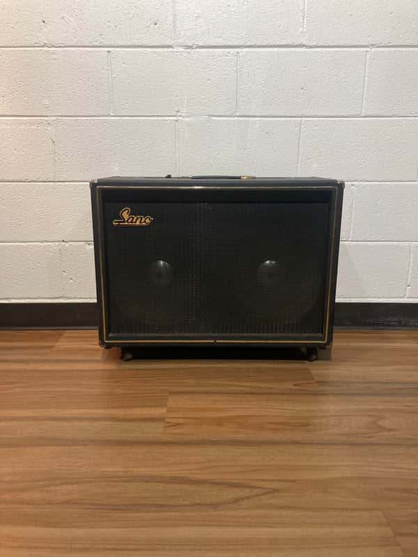 Sano Model 250R 1967 - 2x12” Guitar Combo - Black | Reverb