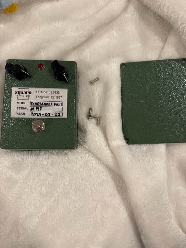 Square Wave BD Tone Bender mk II 2024 - Green | Reverb