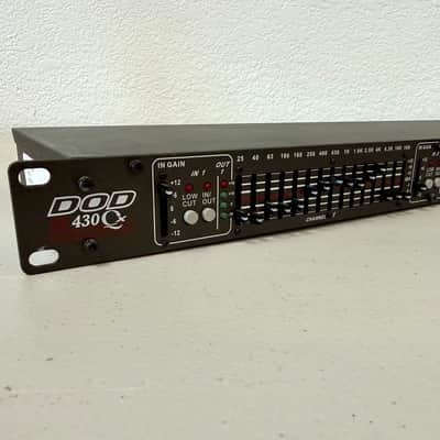 DOD 430QX 2-Channel Multi-band Graphic EQ | Reverb Australia