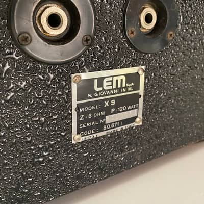 Pair of LEM Baby X9 Speakers – 120W – Made in Italy | Reverb