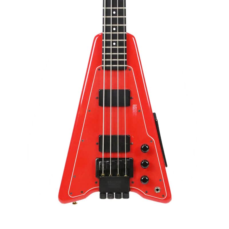 1984 Steinberger XP2 Red Vintage Original Headless Electric | Reverb