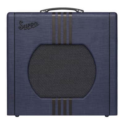 Supro Delta King 12 Guitar Amplifier - Navy Blue | Reverb