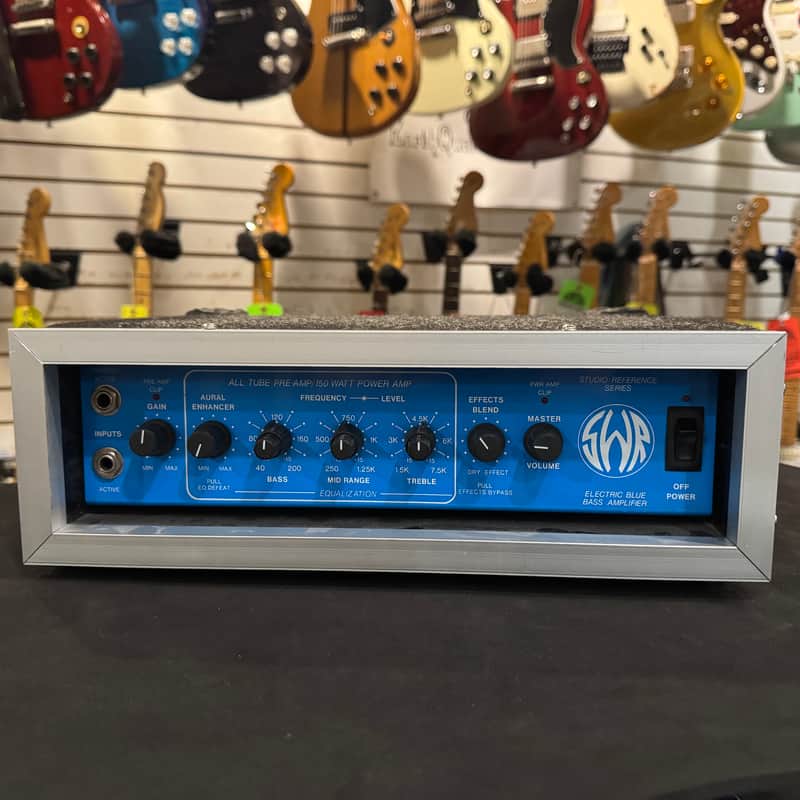SWR Electric Blue 150 Watt Hybrid Tube Preamp/Solid State | Reverb