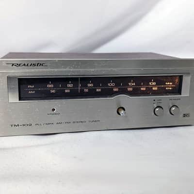 Realistic TM-102 AM/FM Stereo Tuner - 1980 - | Reverb Australia