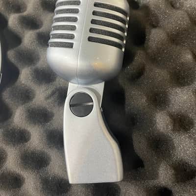 AP Audio Amp55 Classic Dynamic Microphone 2000’s - Chrome | Reverb