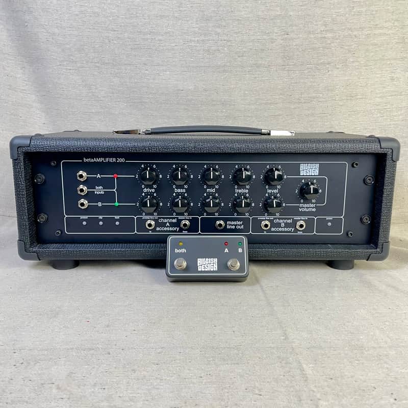 Hilbish Design Betaamplifier 200 Beta Amplifier 200W Lead | Reverb