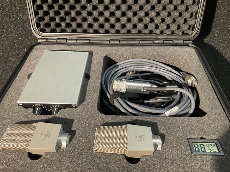 AKG C12A STEREO SET MIKROPHON MATCHED CK12 BRASS VINTAGE | Reverb