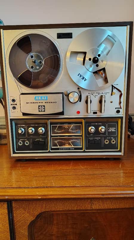 Akai 1730d-SS 4-channel reel to reel in very good condition | Reverb