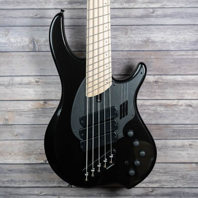 Dingwall NG3 5-String Bass Guitar | Metallic Black | Maple | | Reverb