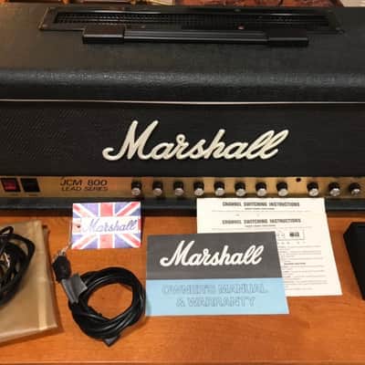 Marshall JCM 800 Lead Series 2210 100 watt head - Everything | Reverb