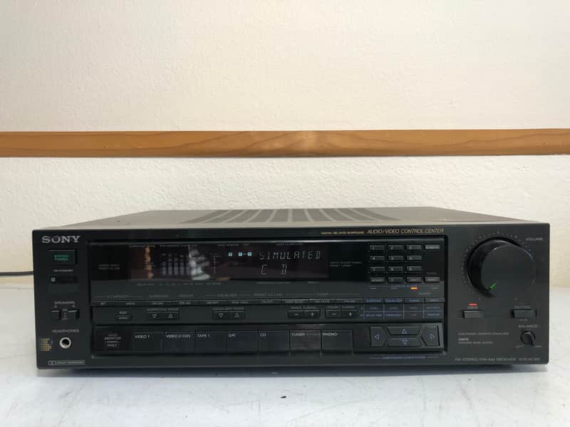 Sony STR-AV910 Receiver HiFi Stereo Vintage Japan Graphic | Reverb