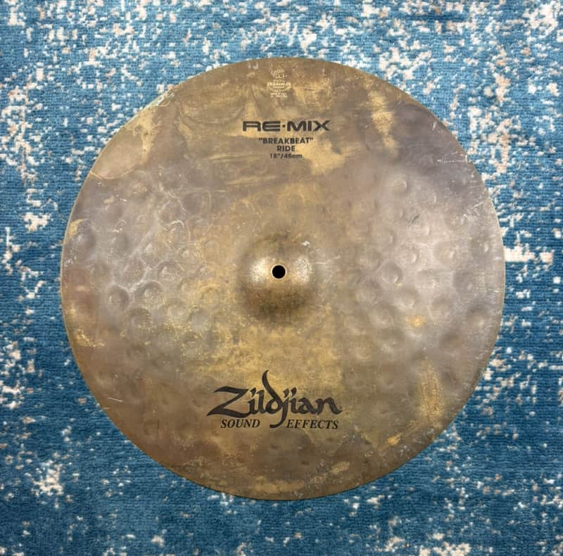 23yo! Zildjian Remix Breakbeat Ride 1749g | Reverb