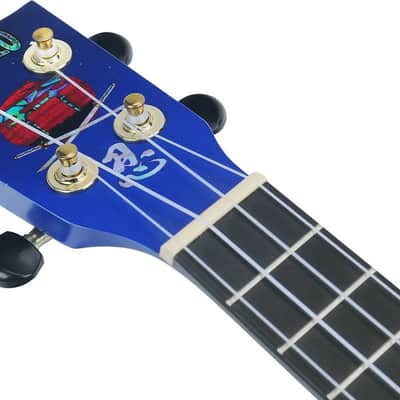 Mahalo MA1NJ Art Series Soprano Ukulele. Ninja Motiff | Reverb