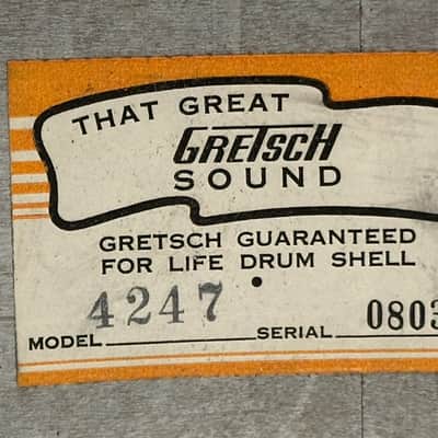1962 Gretsch Round Badge - Midnight Blue Pearl | Reverb