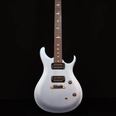 PRS SE CE24 Standard Stoptail Satin, Ice Blue Metallic | Reverb