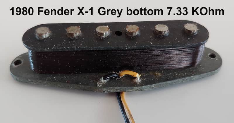 RARE Fender X1 Grey Bottom Bridge Pickup. HOT Vintage | Reverb UK