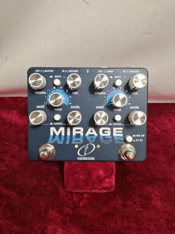 CRAZY TUBE CIRCUITS MIRAGE Effects Pedal for Guitar | Reverb