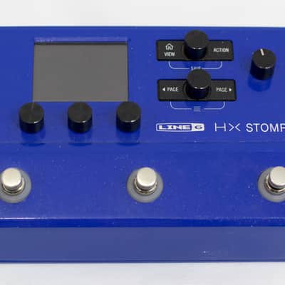 Line 6 HX Stomp Limited Edition 2010s - Lightning Blue | Reverb
