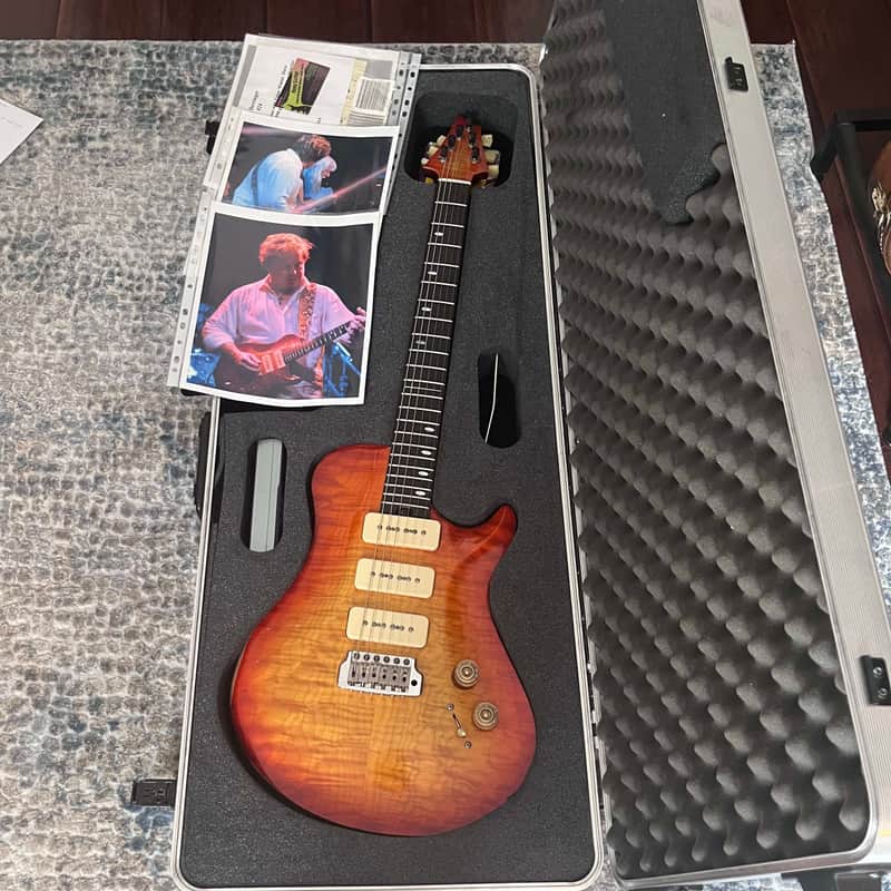 Warrior Rick Derringer Tour Guitar Brazilian rosewood fret | Reverb