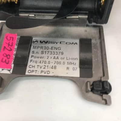 Broadcast Wireless Microphone System Wisycom MTH410 MPR30 | Reverb