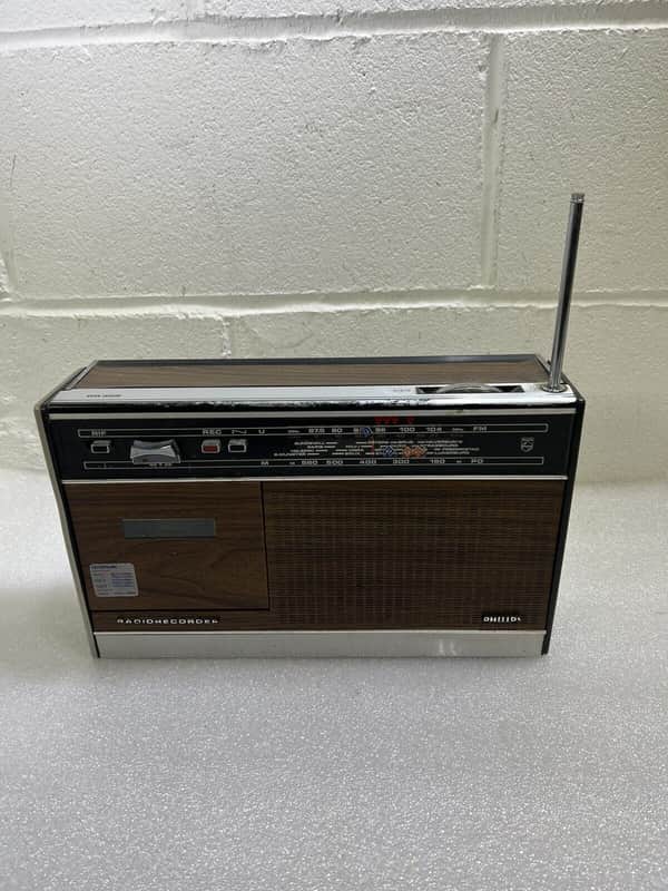Collectable 1980s Philips RR 332 Radio Cassette Recorder | Reverb UK