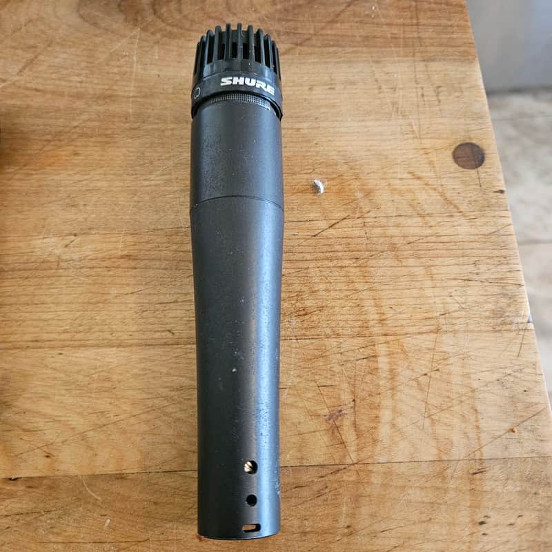 Shure SM57 Cardioid Dynamic Microphone 1984 - Present - Black | Reverb