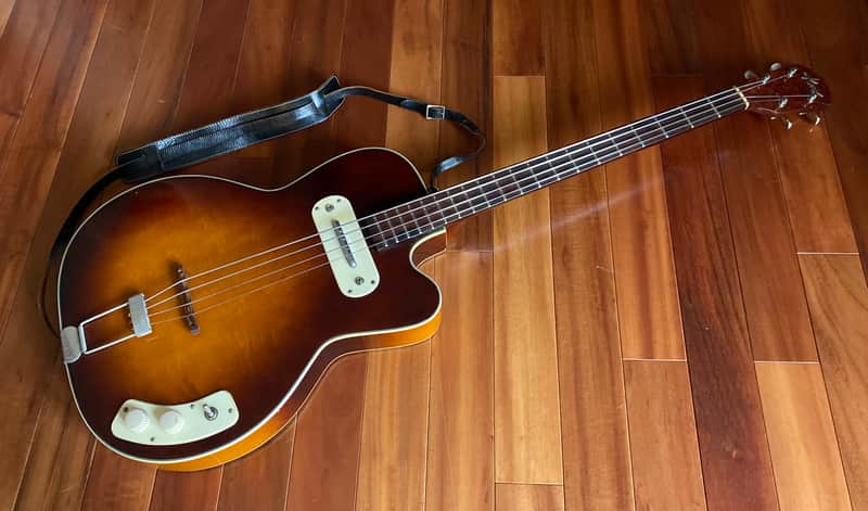 Rare 1959-1962 Kay 5965 (k-162) Electric Bass | Reverb