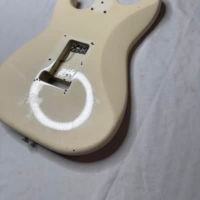 Squier NC7 Stratocaster Electric Guitar Body 1997 - White | Reverb
