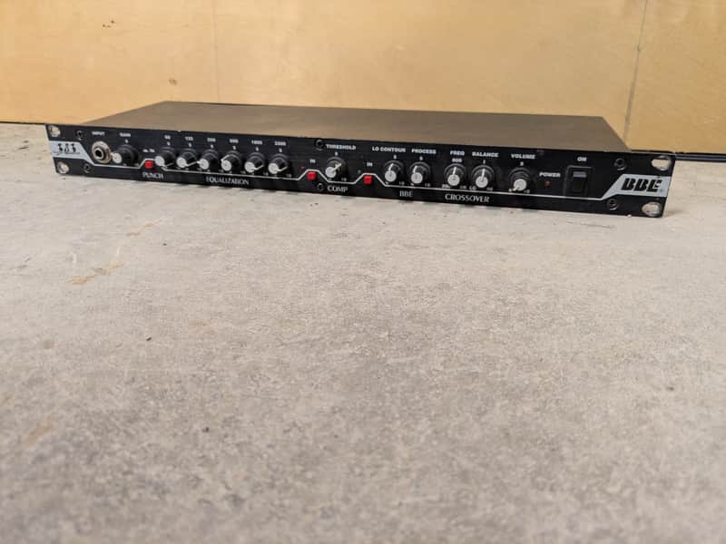 1980s BBE Bass Preamp rack-mount solid state preamp | Reverb