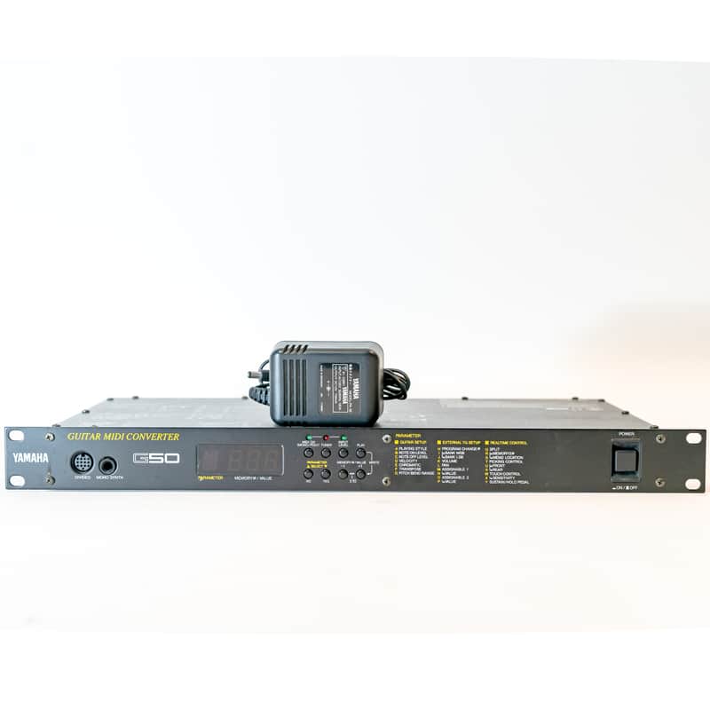 Yamaha G50 Guitar MIDI Converter Rackmount with Power Supply | Reverb