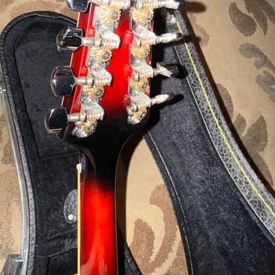 Ashton MDE200 - Sunburst electric mandolin 8 string | Reverb