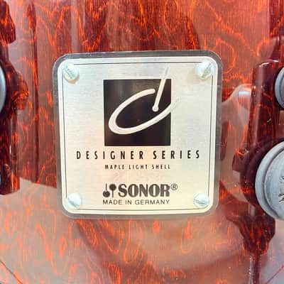 Sonor Designer Series 14x7 Maple Light Shell Snare Drum | Reverb