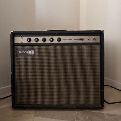 Sunn Studio lead combo mid-65 -70’s - Black Tolex | Reverb