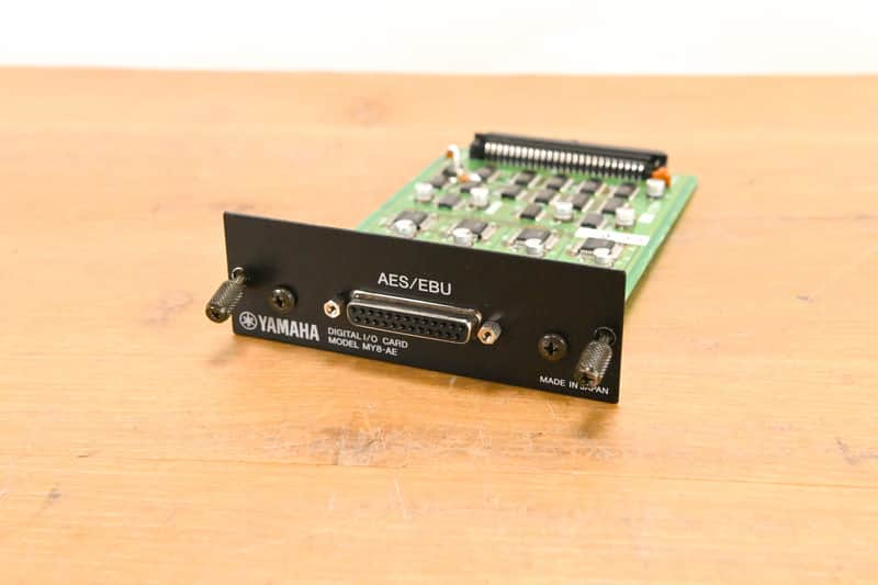 Yamaha MY8-AE 8-Channel AES/EBU Input/Output Card CG01Y3W | Reverb UK
